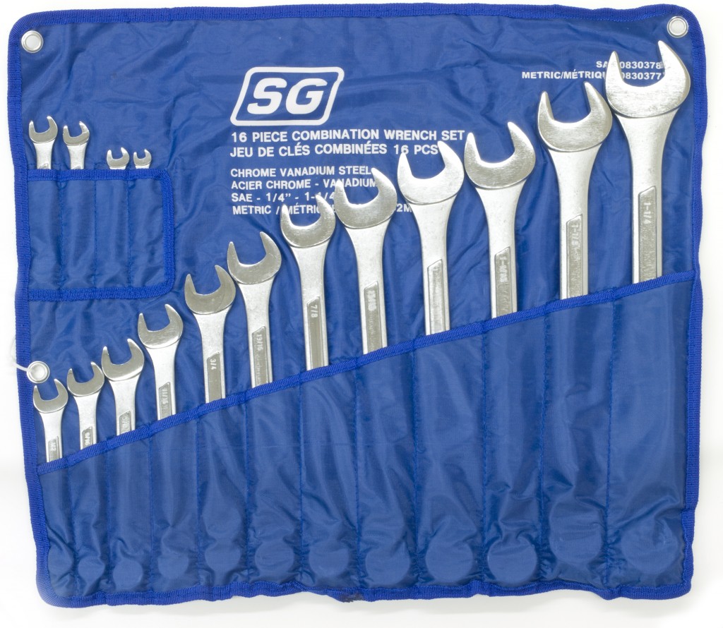 COMBINATION WRENCH SET RAISED PANEL SAE 16 PIECE | Signet